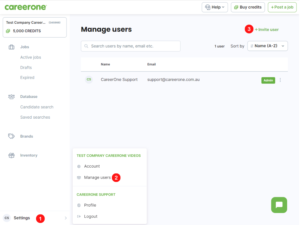 Adding Multiple Users To Your CareerOne Account CareerOne